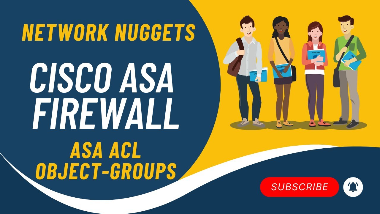 29. Cisco ASA Firewall Full Course in Hindi | ASA ACL Object-Groups ...