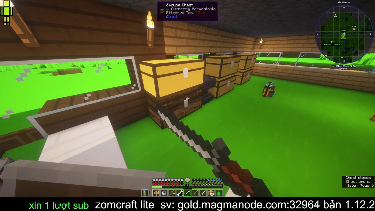 LIVE : MOD ZOMCRAFT - YouTube