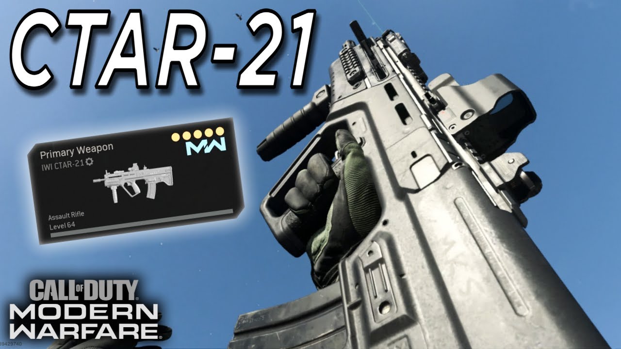 Tactical CQB IWI CTAR-21 on Modern Warfare 2019 PS5 Gameplay - YouTube