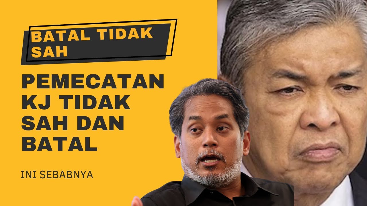 Pemecatan KJ Noh Omar dan Gantung Hishamuddin Tidak Sah Dan BATAL ...