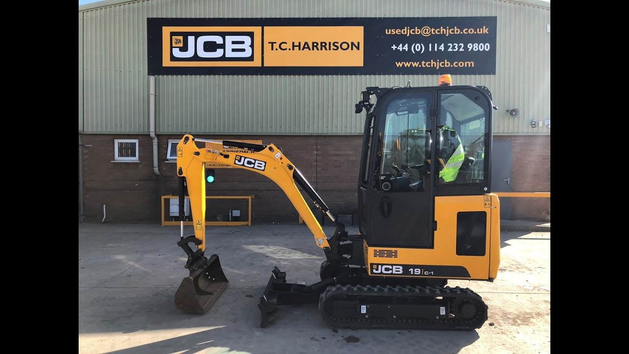 FOR SALE: 2018 JCB 19C-1 - YouTube