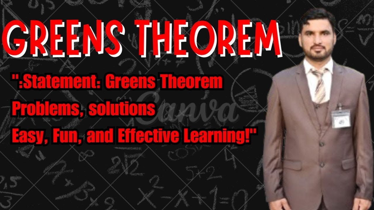 Green's Theorem | State Greens Theorem | verify greens theorem | solve ...