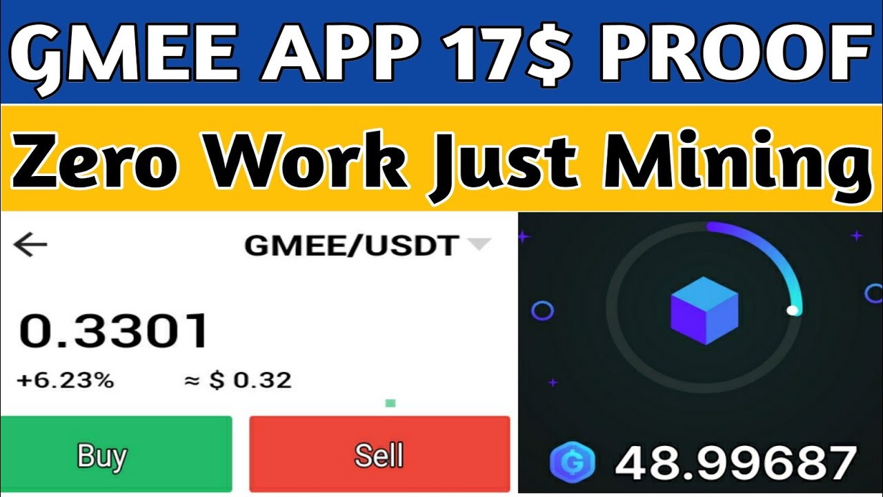GMEE Mining App 17$ proof ||GMEE App withdraw ||how to exchange Gmee ...