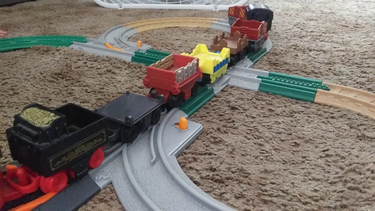 Geotrax cool large custom layout - YouTube