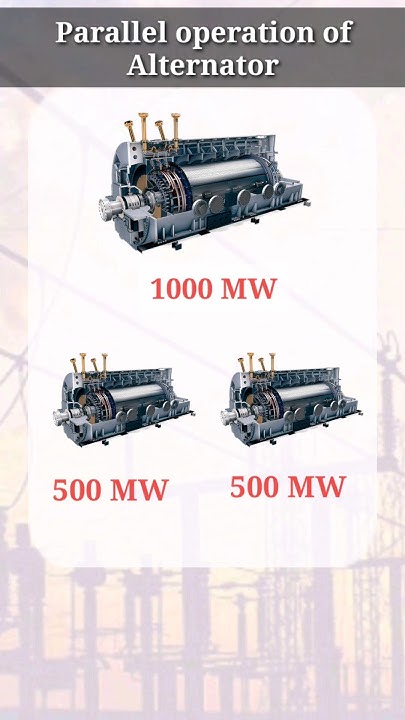 Why Two Generators Connected in Parallel? | Parallel Operation of Alternators #shorts - YouTube