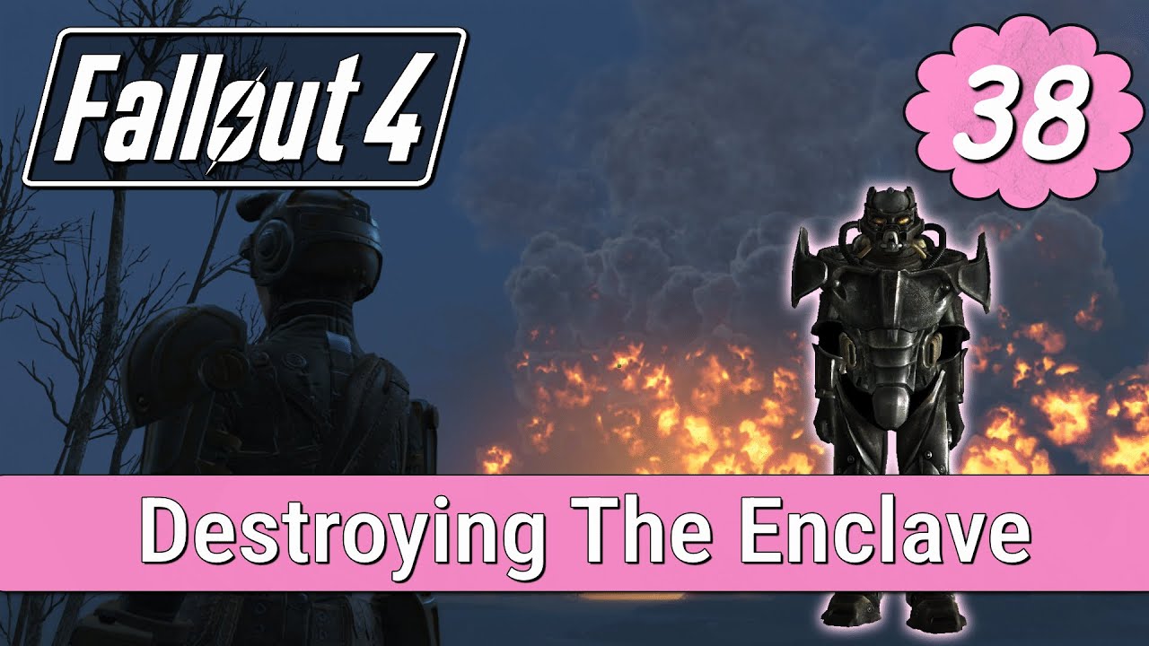 Destroying Enclave Encampments - My First Fallout 4 Run - EP 38 - YouTube