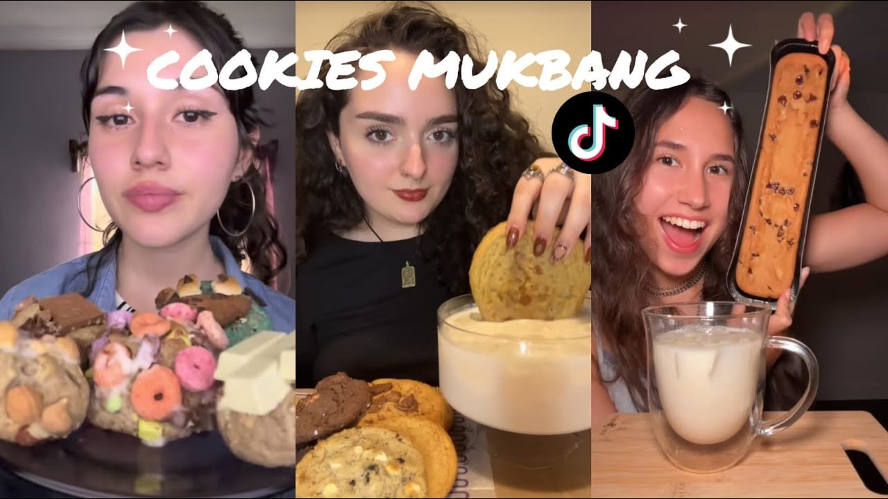 Cookies Mukbang Compilation 🍪 |TikTok Mukbang compilation | Crispy and Delicious Moments - YouTube