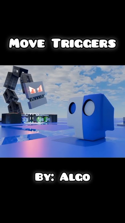 Move Triggers 🧊 (Geometry Dash) Animation 🔥 #shorts #animation - YouTube
