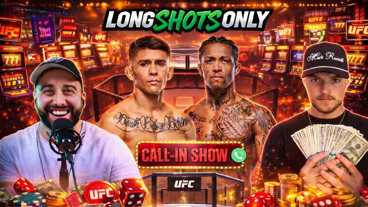 LONG SHOTS ONLY Call-In Show UFC Vegas 113💰 - YouTube