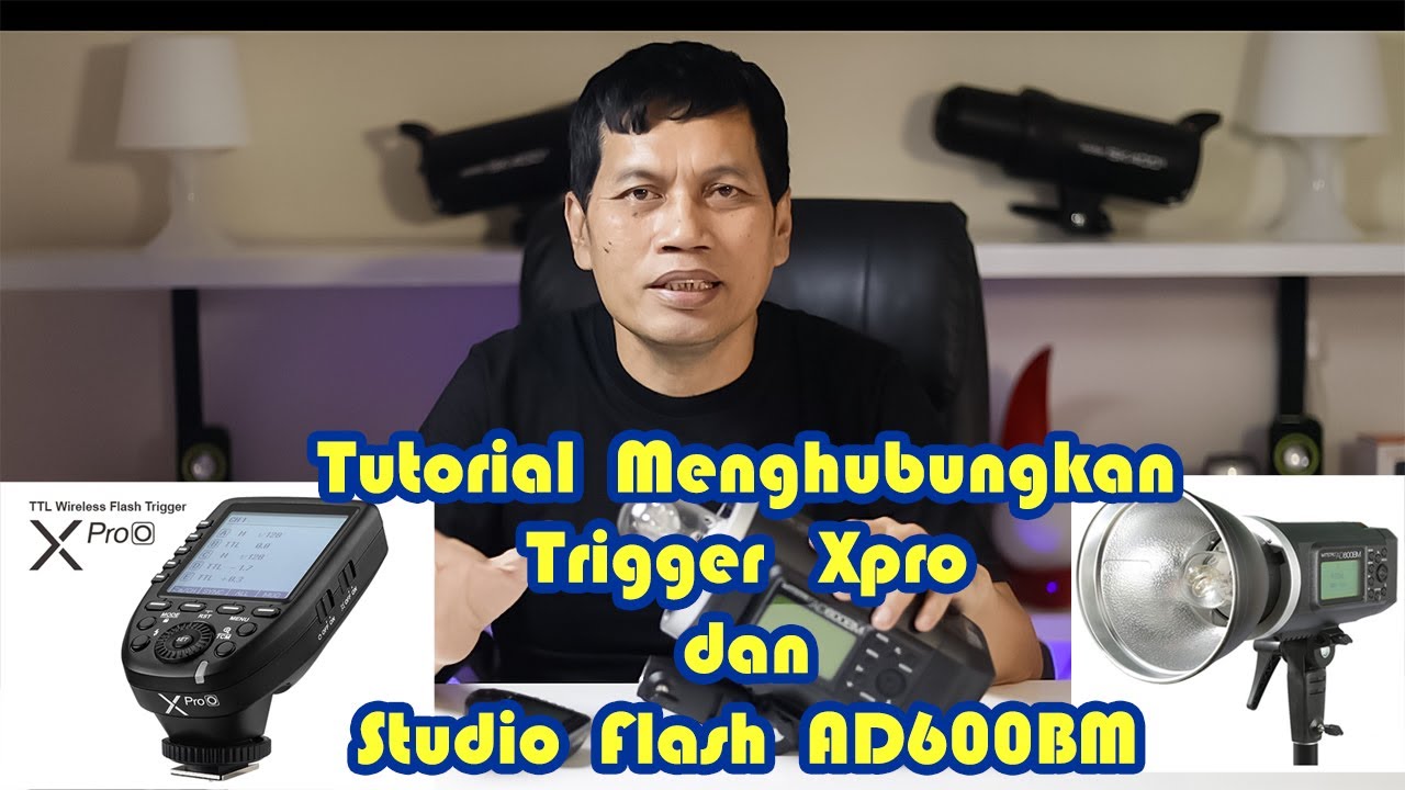 TUTORIAL MENGHUBUNGKAN TRIGGER GODOX Xpro DENGAN FLASH GODOX AD600BM || PHOTOGRAPHY ...