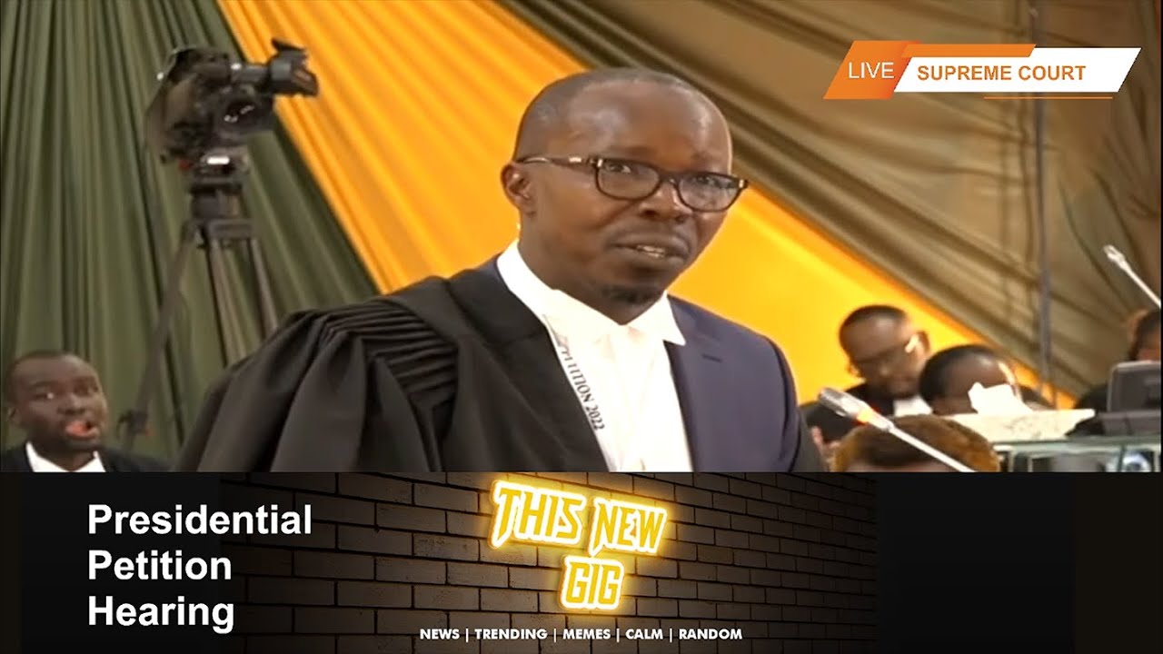 SUPREME COURT PRESIDENTIAL PETITIONS, THE IEBC SERVERS COULD NOT BE ...