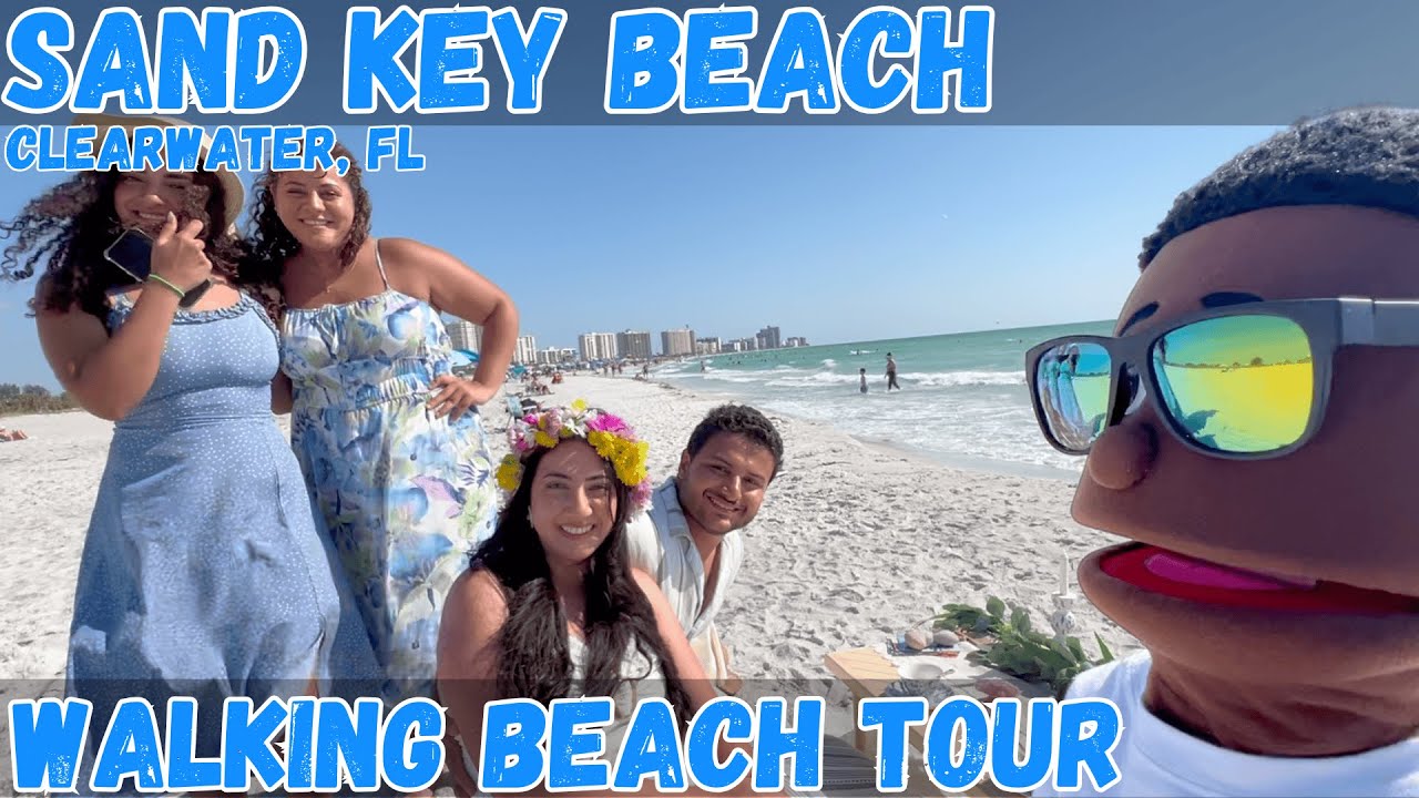 Sand Key Beach Walkthrough | Clearwater’s Best Hidden Spot - YouTube