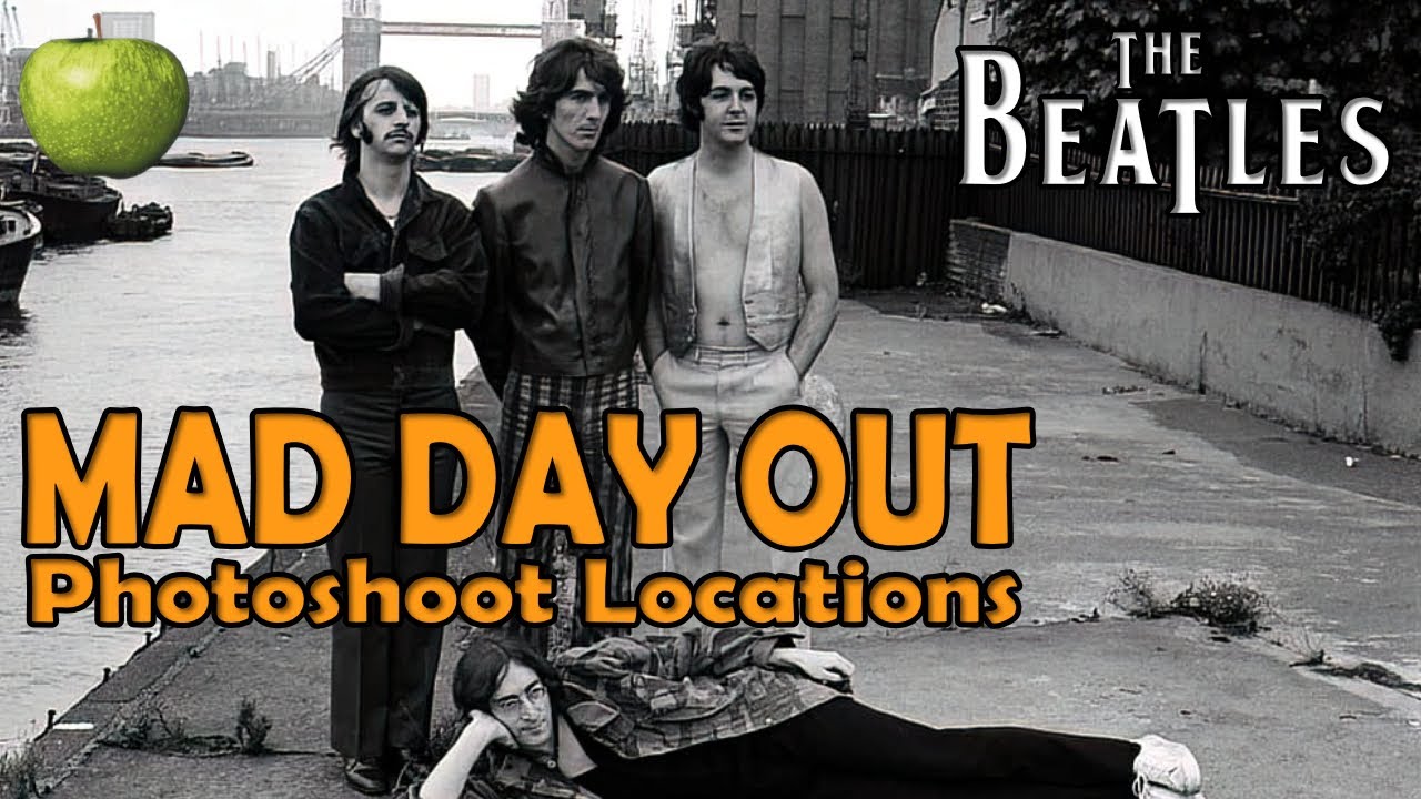 The Beatles Mad Day Out - Photoshoot locations - YouTube