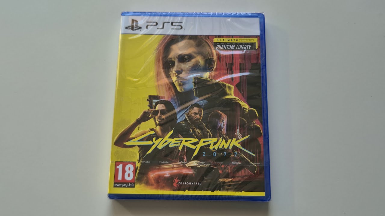 Cyberpunk 2077 Ultimate Edition PS5 Unboxing - YouTube