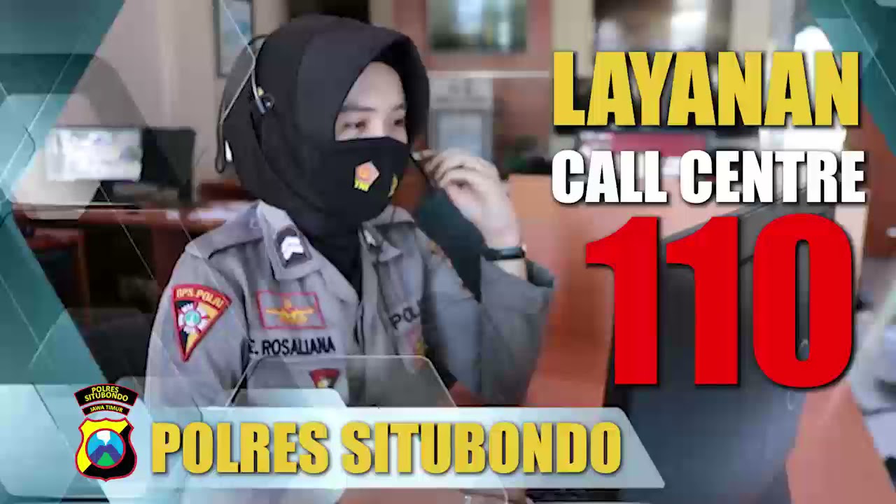 CALL CENTER 110 RESPON CEPAT LAPORAN MASYARAKAT - YouTube