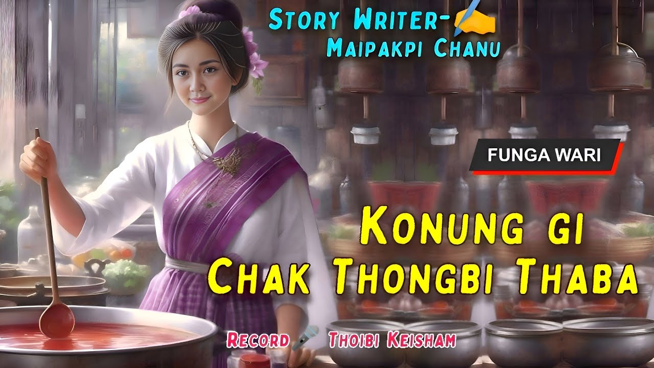 Konung gi Chak Thongbi Thaba || Manipuri Folktale ||Record🎤Thoibi Keisham ||Story ️Maipakpi ...