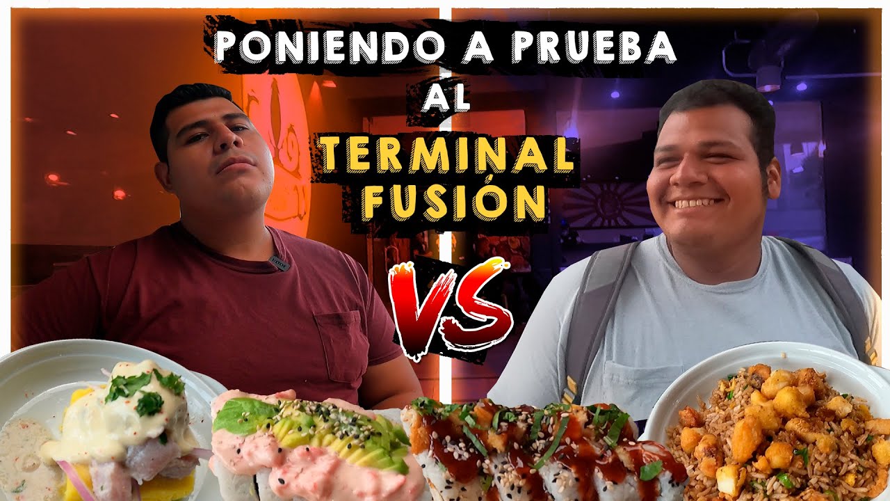 Probando la barra libre de Makis del TERMINAL FUSIÓN - YouTube