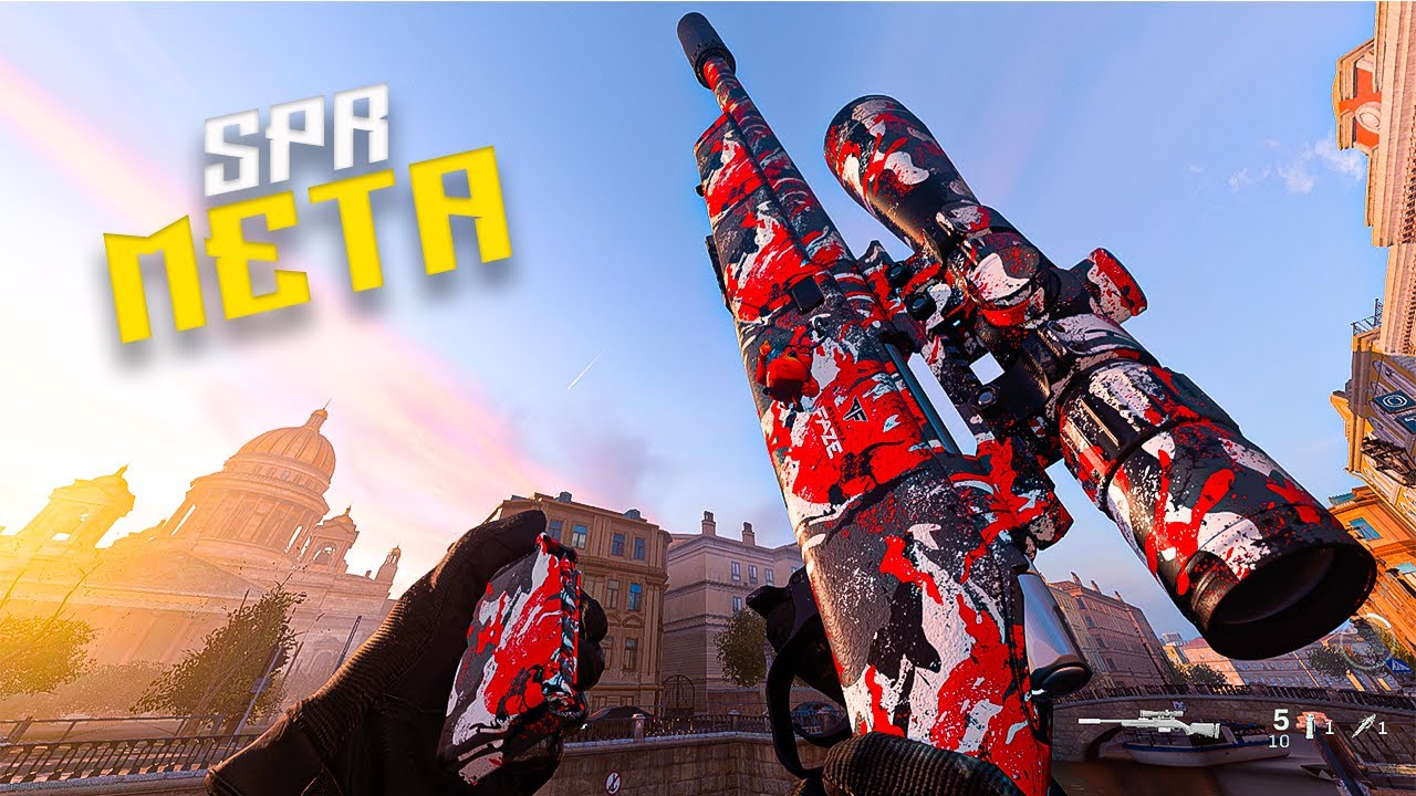 A MELHOR SNIPER DO COD WARZONE 👌 SPR - YouTube