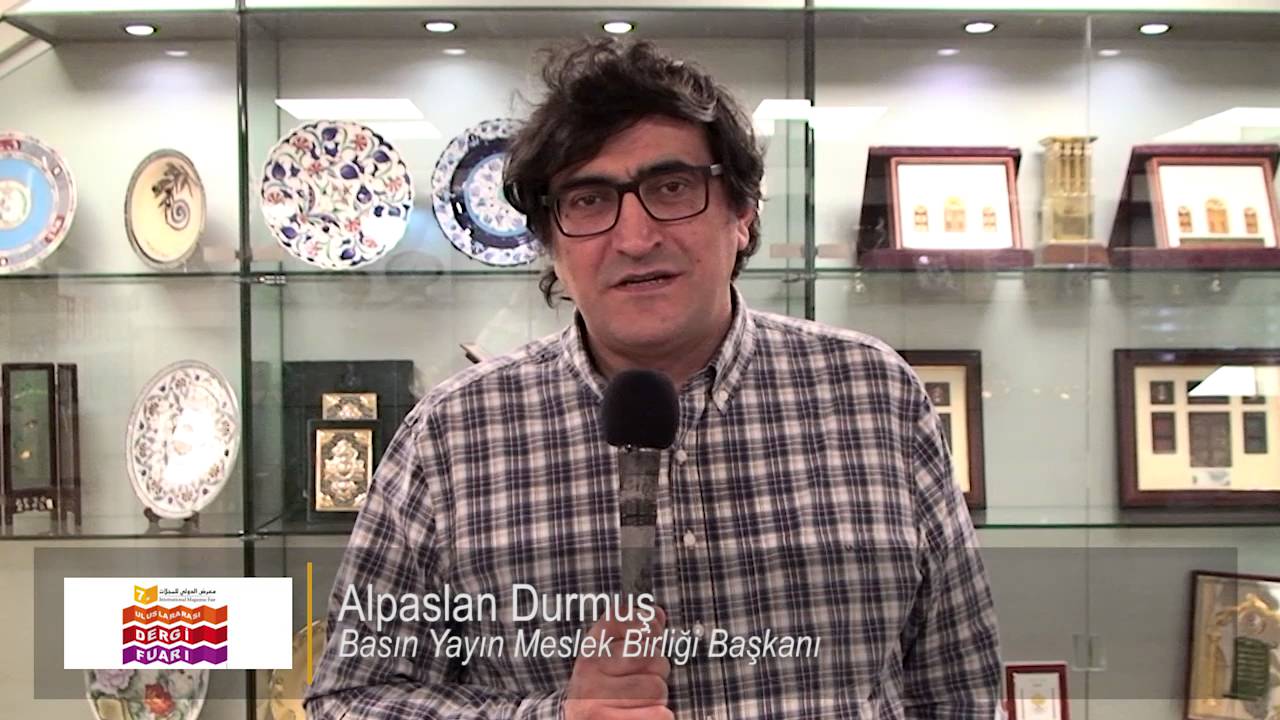 Alpaslan Durmuş - 7.Uluslararası Dergi Fuarı - YouTube