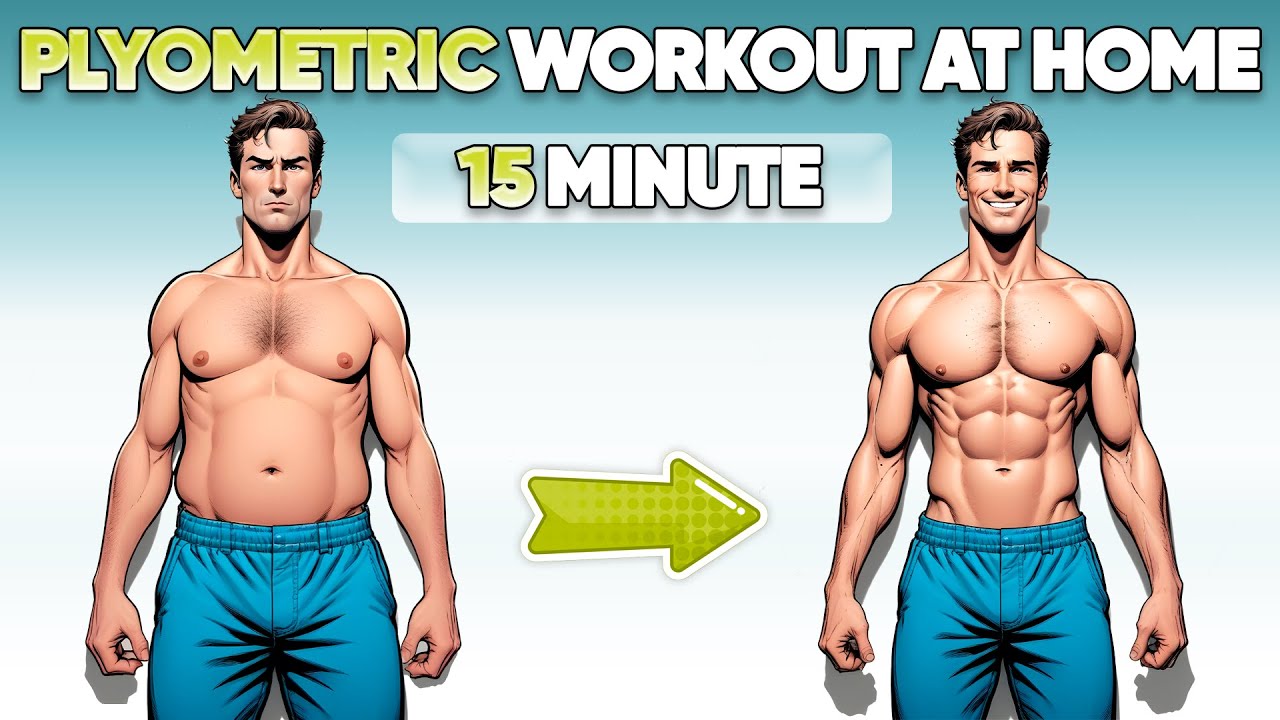 Explosive 15-Minute Plyometric Home Workout - YouTube