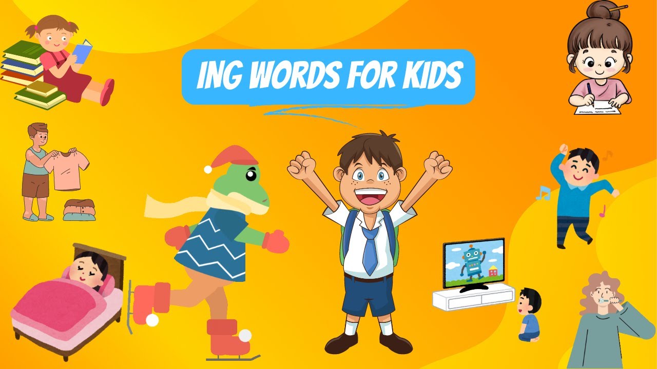 The ING Words For Kids || #ing #vocabulary #words #englishvocabulary ...