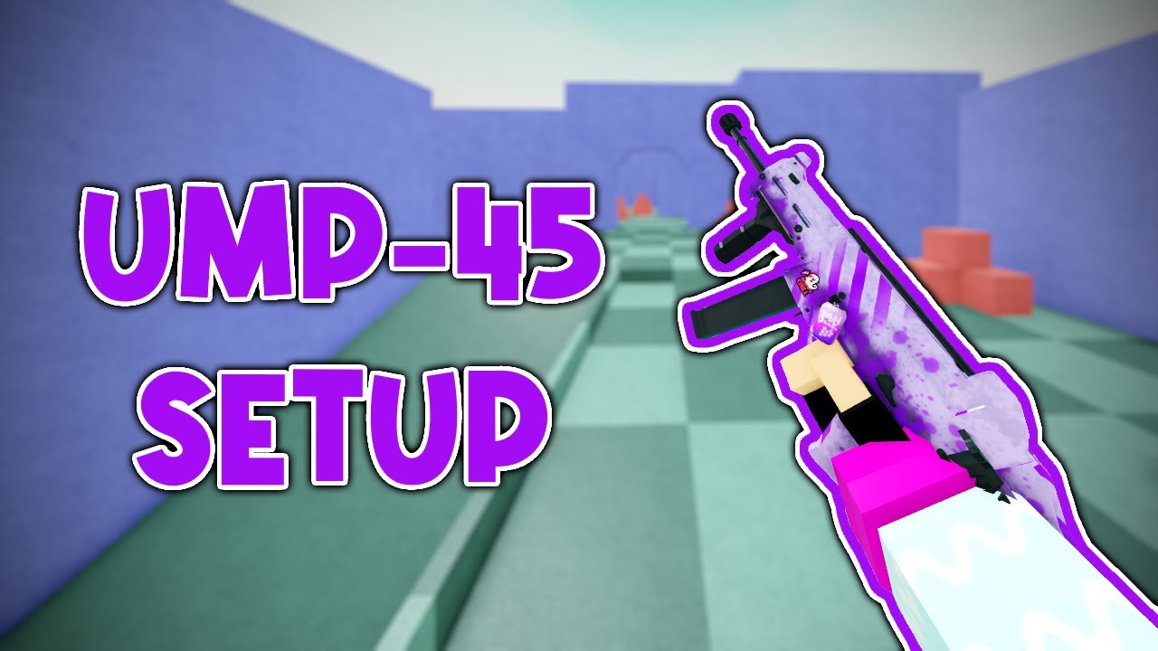 IT BEAMS! MY UMP-45 SETUP! (Roblox Bad Business) - YouTube