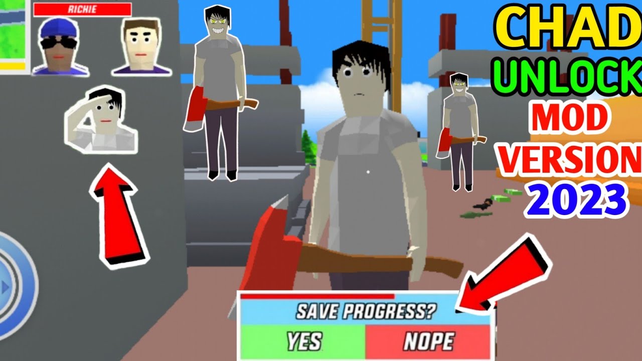 HOW TO UNLOCK CHAD MOD VERSION 2024 IN DUDE THRFT WARS.EXE - YouTube