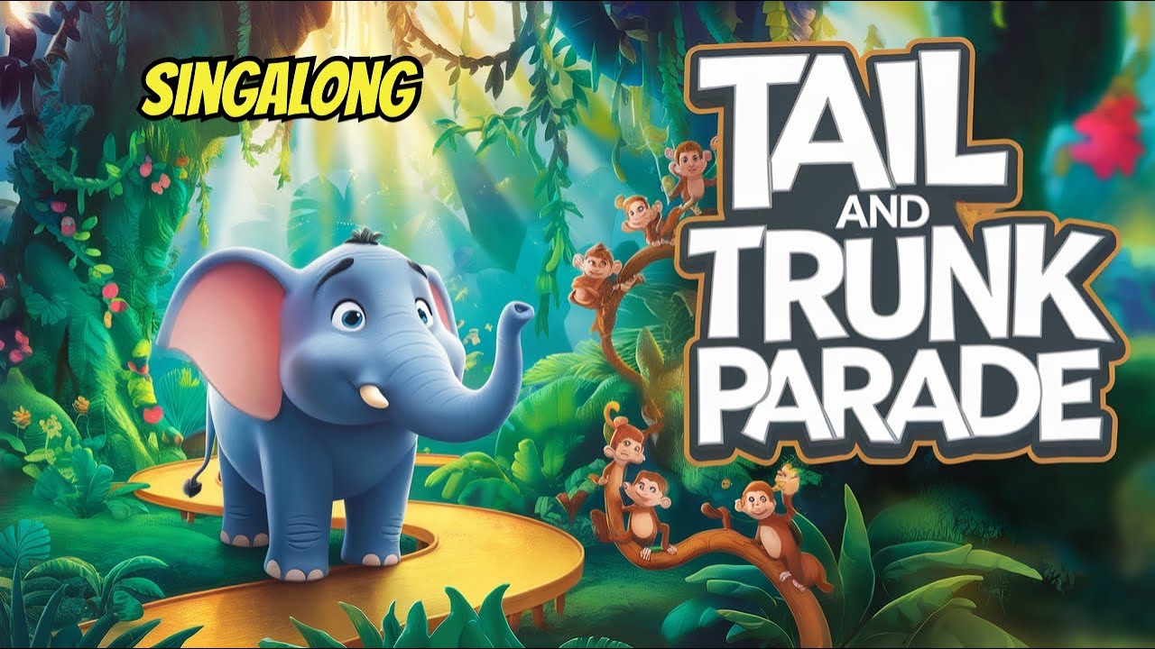 Tail and Trunk Parade / Nursery Rhymes & Kids Songs / Animal Songs ...