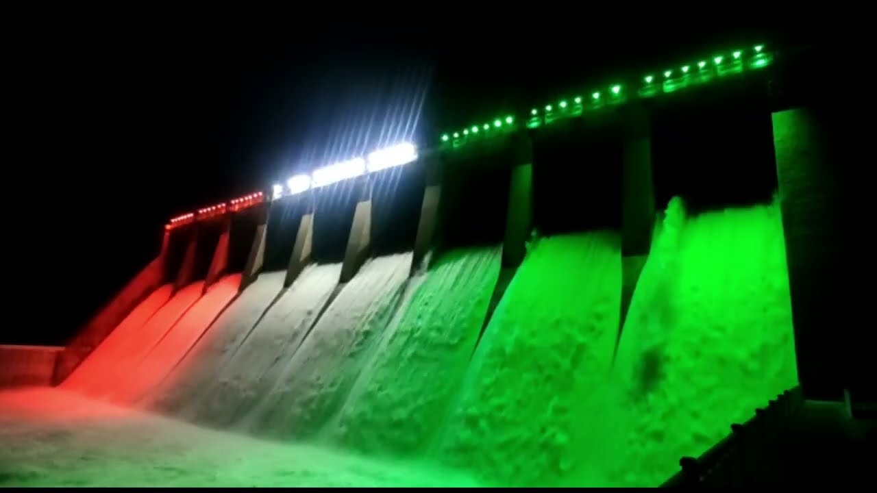 Independence's Day Special | Bhavanisagar Dam Tricolor Lighting | Raj ...