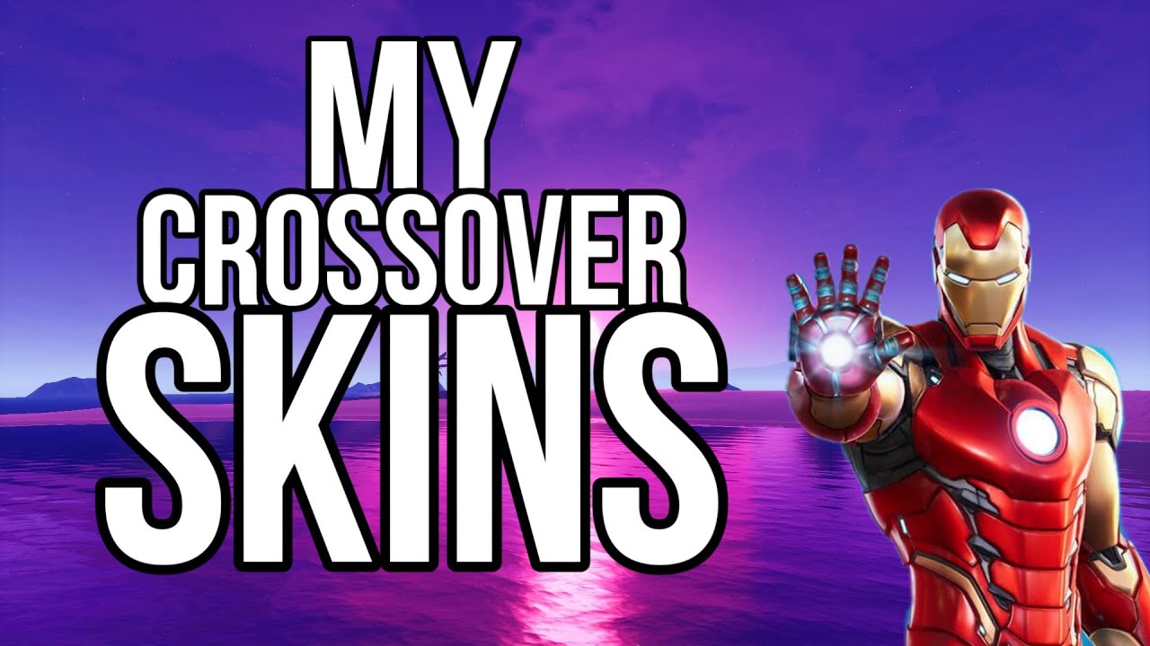 All my Fortnite crossover skins - YouTube