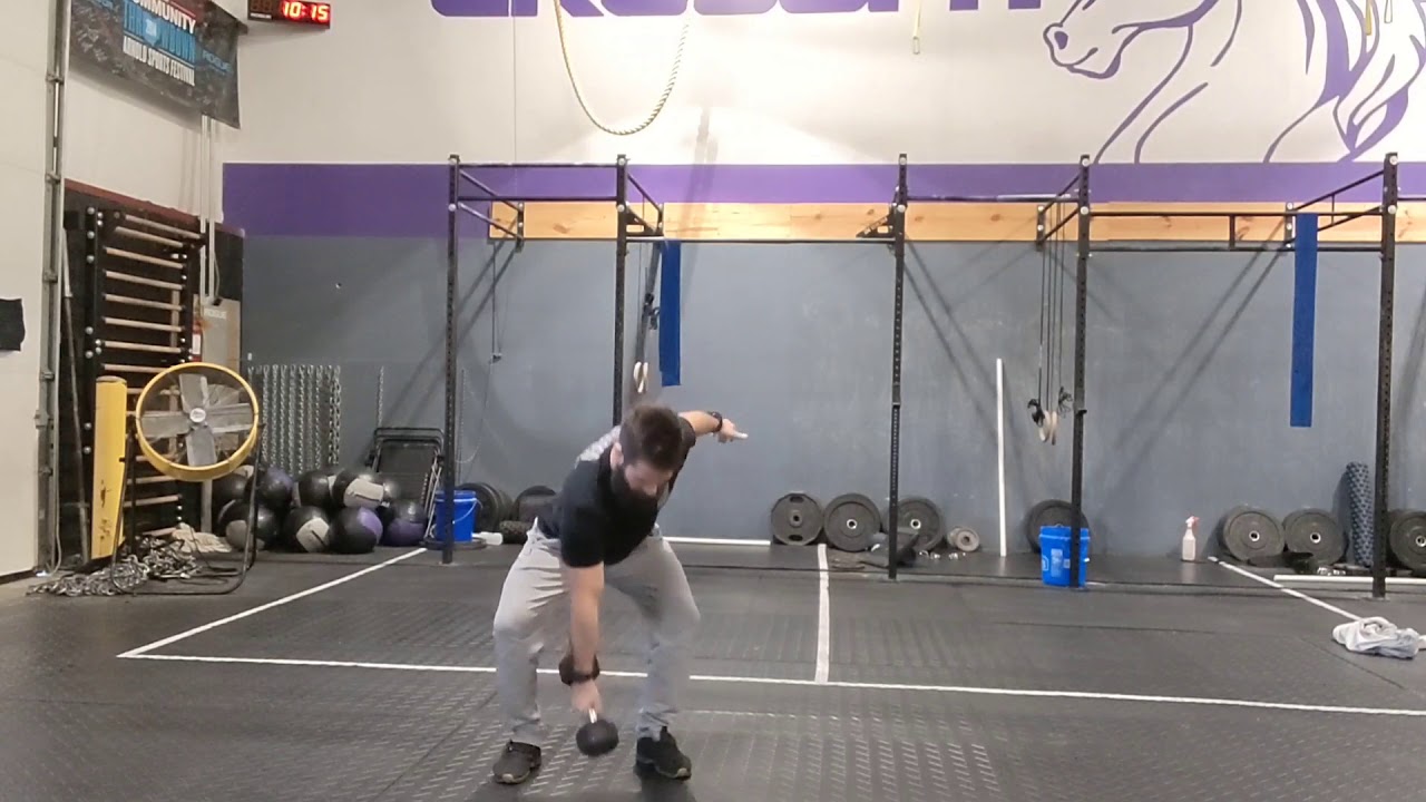 Single Arm DB Clean and Press - YouTube