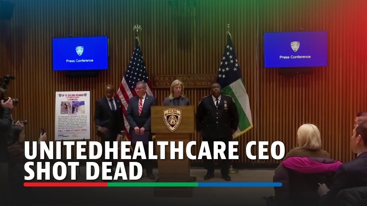UnitedHealthcare CEO shot dead in New York - YouTube