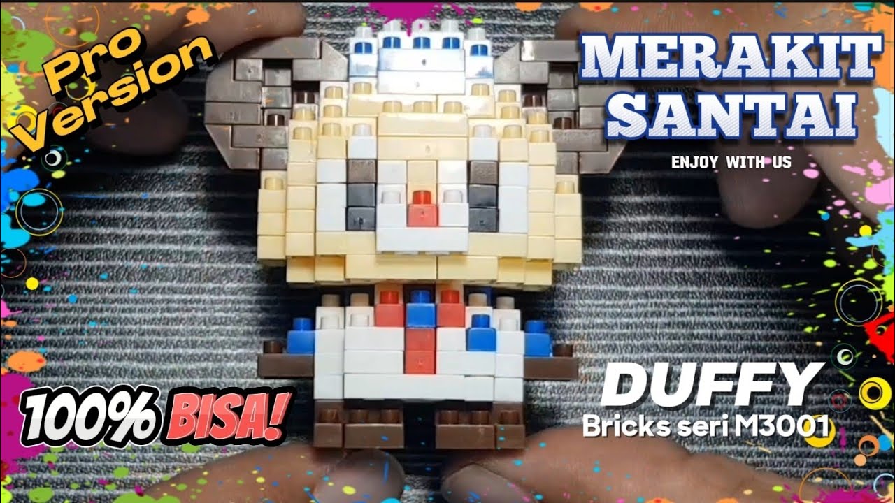 Merakit santai lego bricks Duffy seri M3001 - YouTube