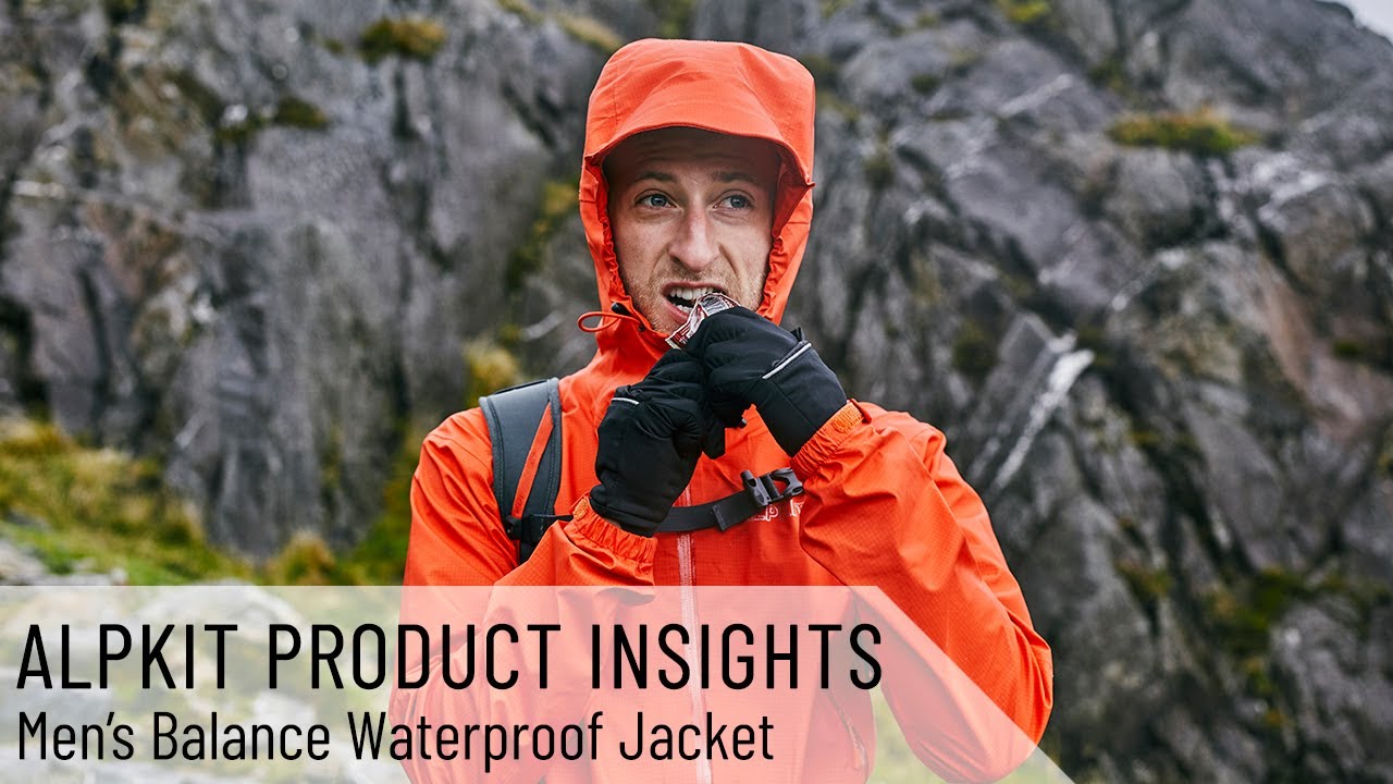 Alpkit Balance - Men's Waterproof Jacket - YouTube