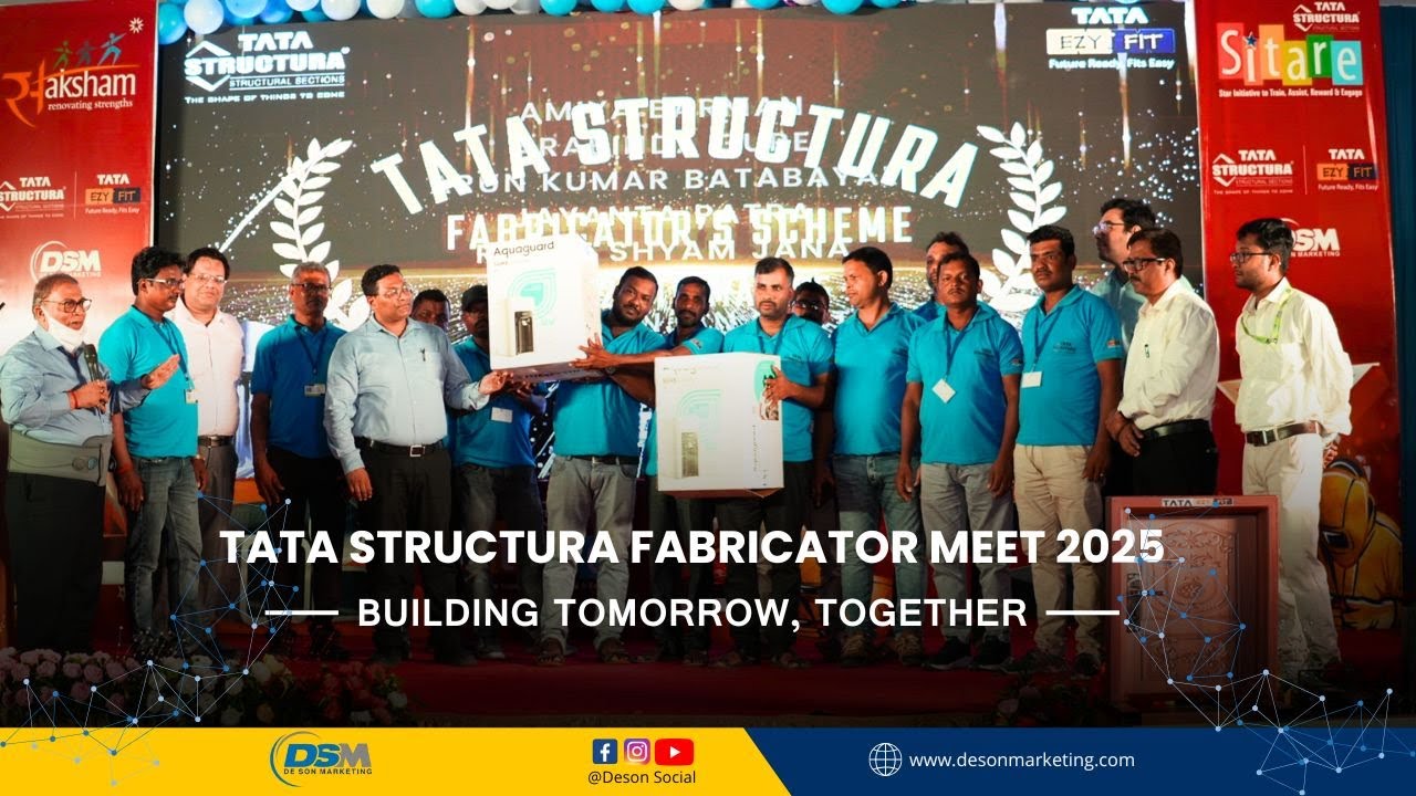 TATA STRUCTURA Fabricator Meet 2025 | Building Tomorrow, Together - YouTube
