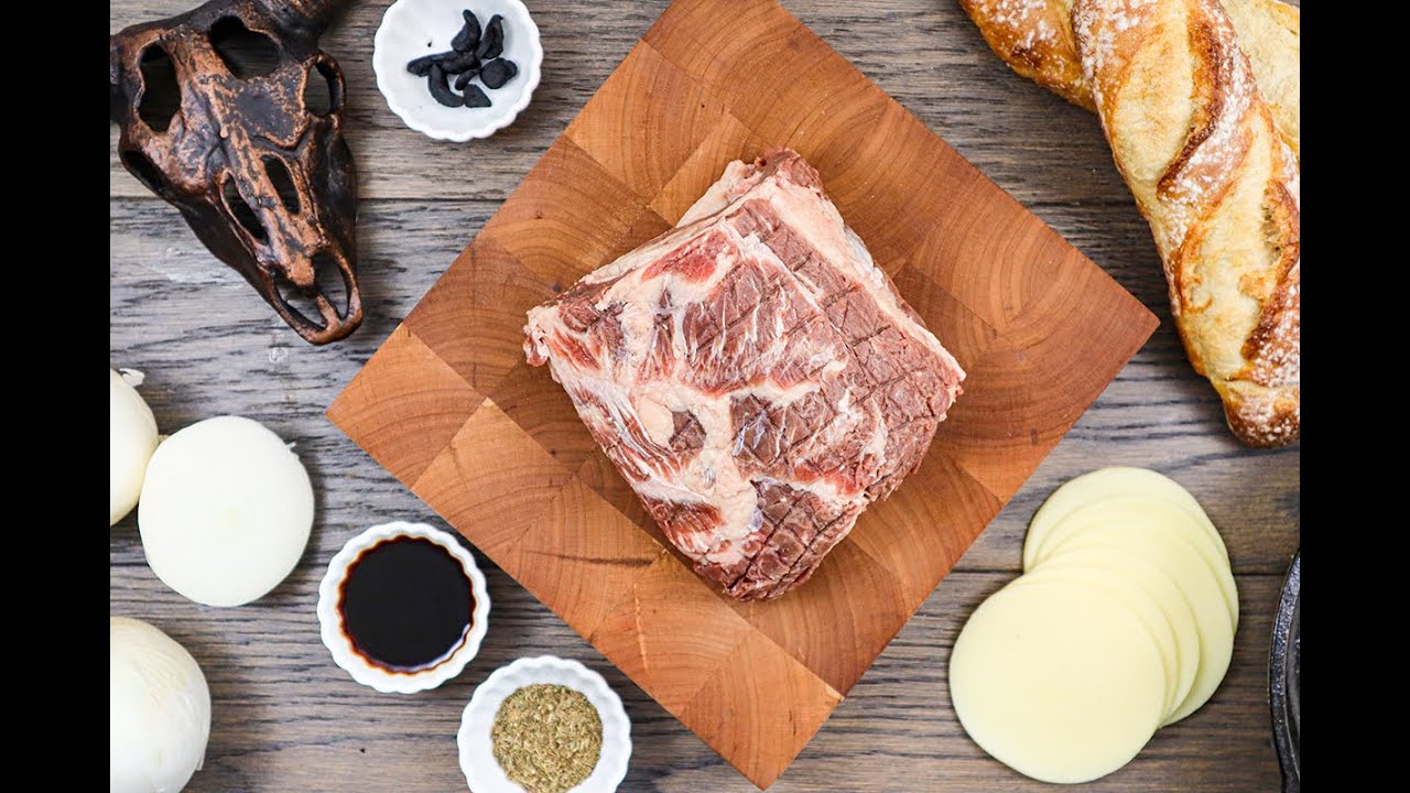 PERFECT French Dip Recipe (made with BISON!!) | Great Range Bison - YouTube