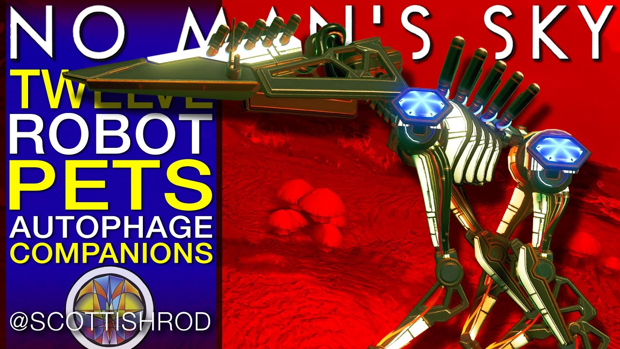 12 Robot Pets - Perfect Autophage Companions - Best Pets - No Man's Sky ...