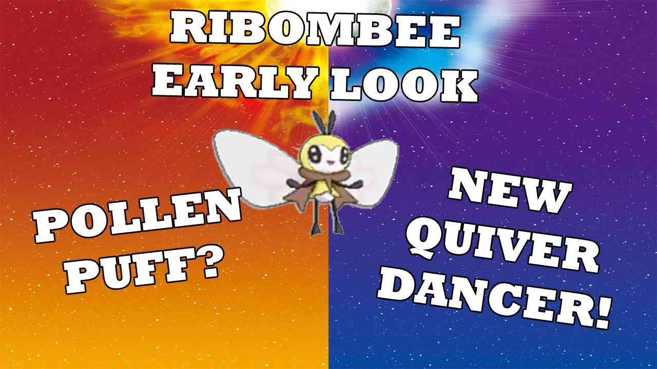 POLLEN PUFF POWER! Ribombee Stats and Movest Analysis - Early Sun ...