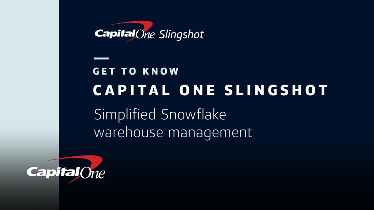 Snowflake Data Warehouse Optimization with Slingshot | Capital One Software - YouTube