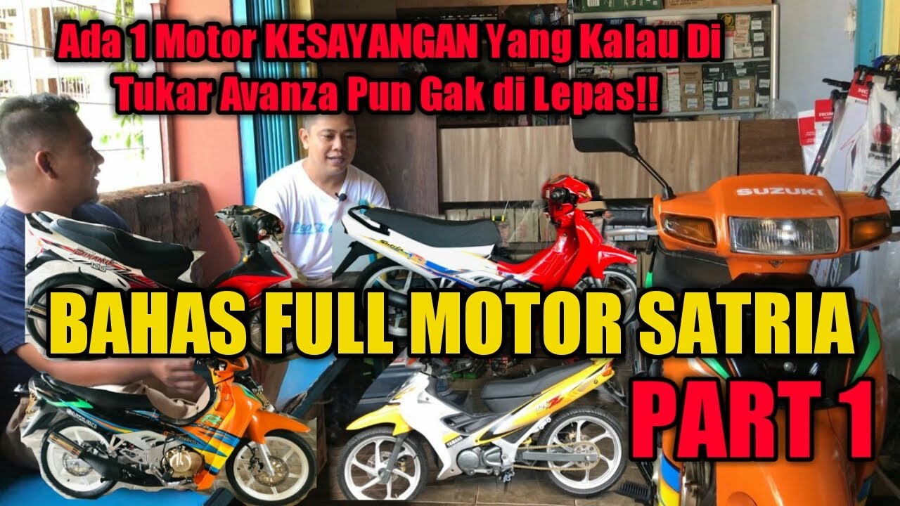 GREBEK GARASI 2TAK DSP WORKSHOP | ADA SATRIA,YAMAHA 125Z,MODENAS ...