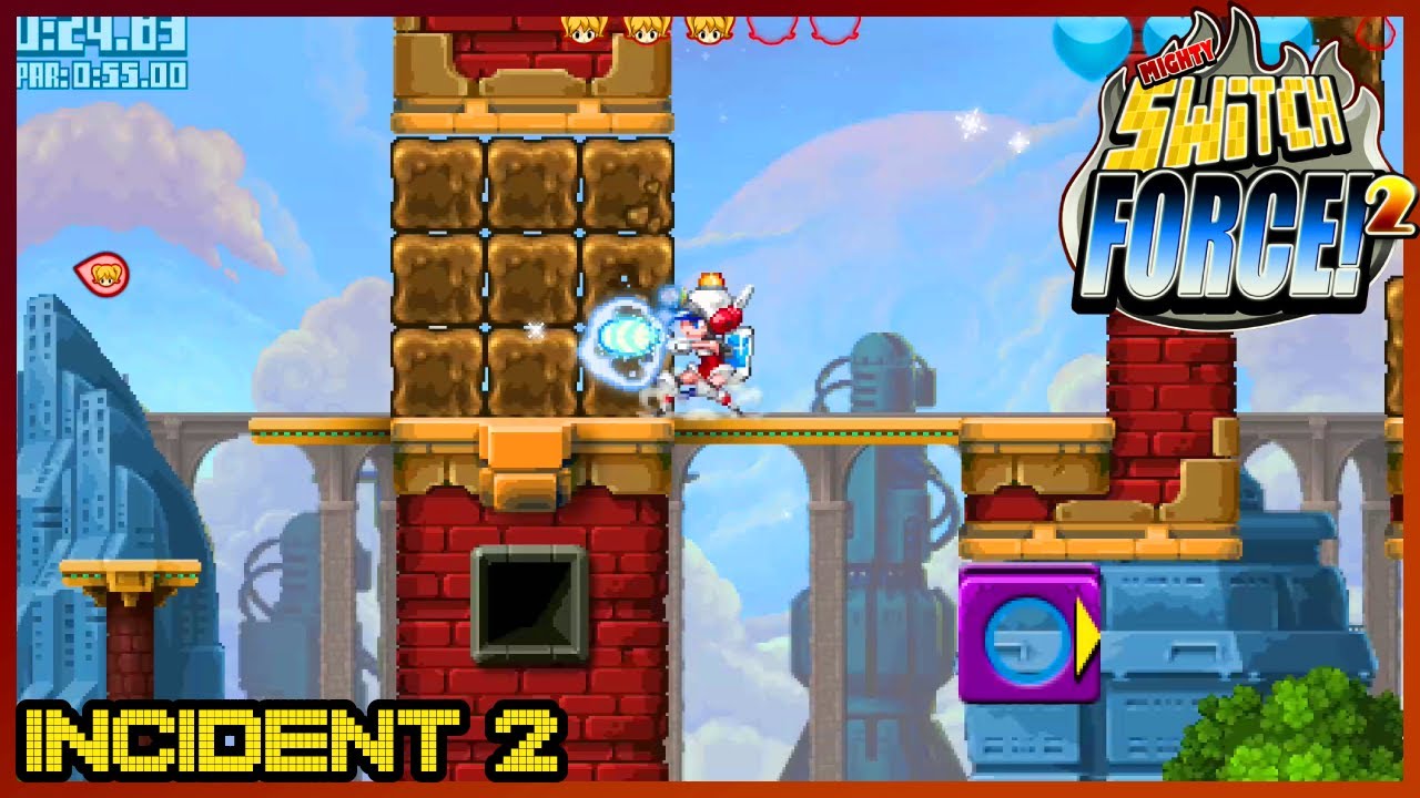 Mighty Switch Force! 2 | Incident 2 - YouTube