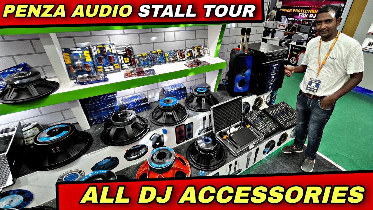 Penza audio dj stall tour with price -PA amplifier, speaker, cabinet ...