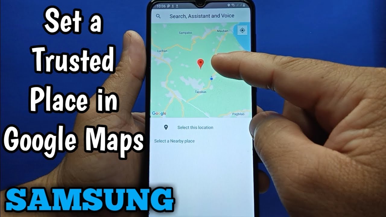 How To Set A Trusted Place In Google Maps On Samsung Galaxy A02 Smart Lock YouTube How To Set A Trusted Place In Google Maps On Samsung Galaxy A02 Smart Lock YouTube