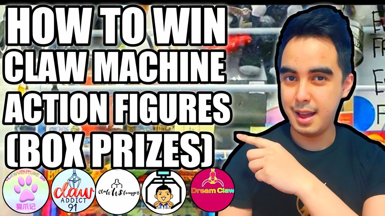 How To Win Claw Machine Action Figures (Singapore) - YouTube