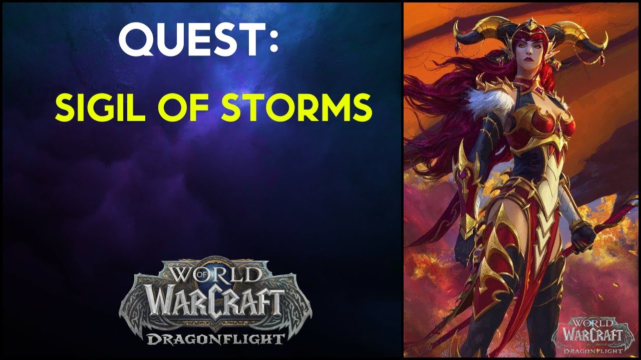Sigil of Storms - Quest - WoW Dragonflight - YouTube