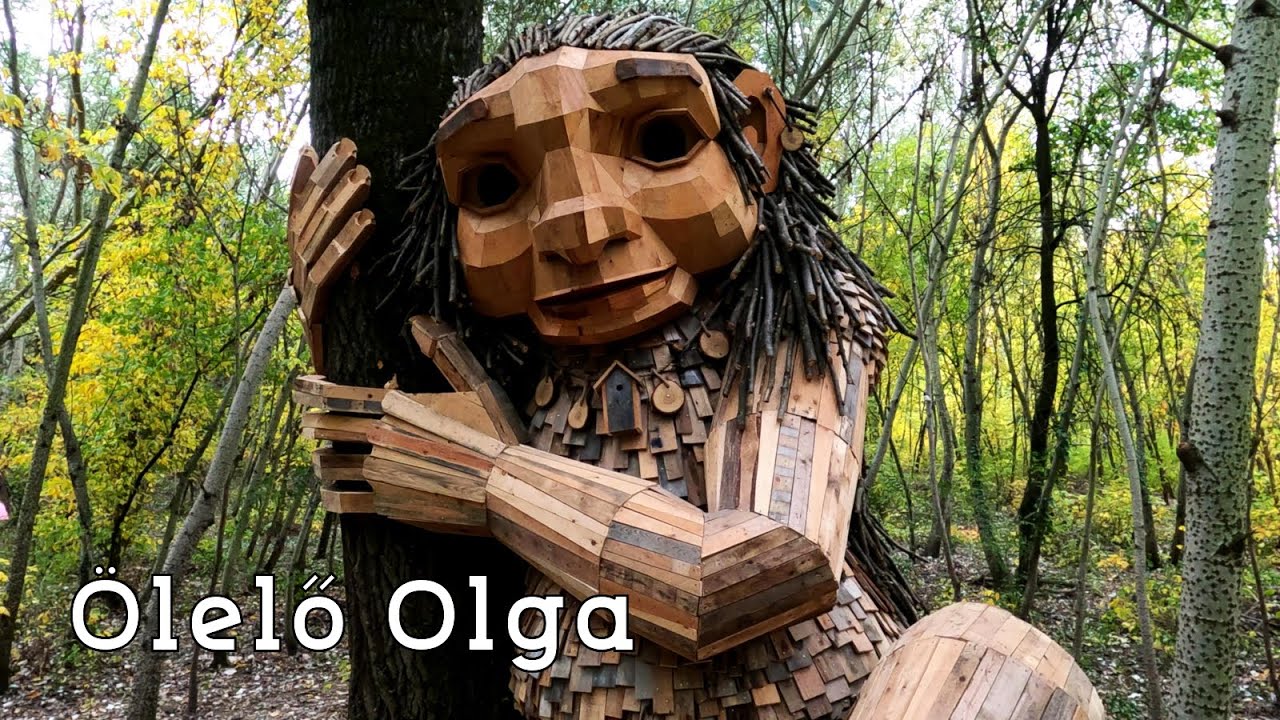 Ölelő Olga Troll szobor Hódmezővásárhelyen a Kása-Erdőben - Thomas ...