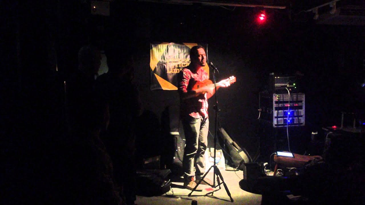 Adam Sharpe sings an original composition in Bangkok, Thailand at BKK ...