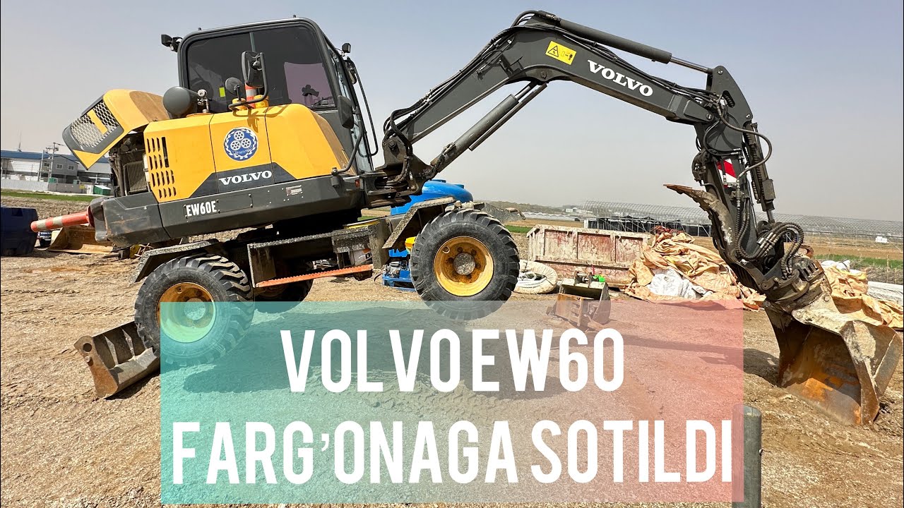 Volvo Ew60 test jarayoni - YouTube