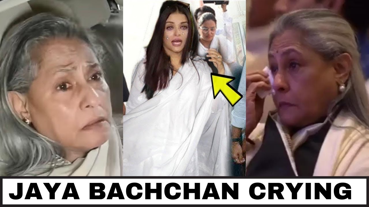 Jaya Bachchan Crying On Aaradhya Bachchan Death - YouTube
