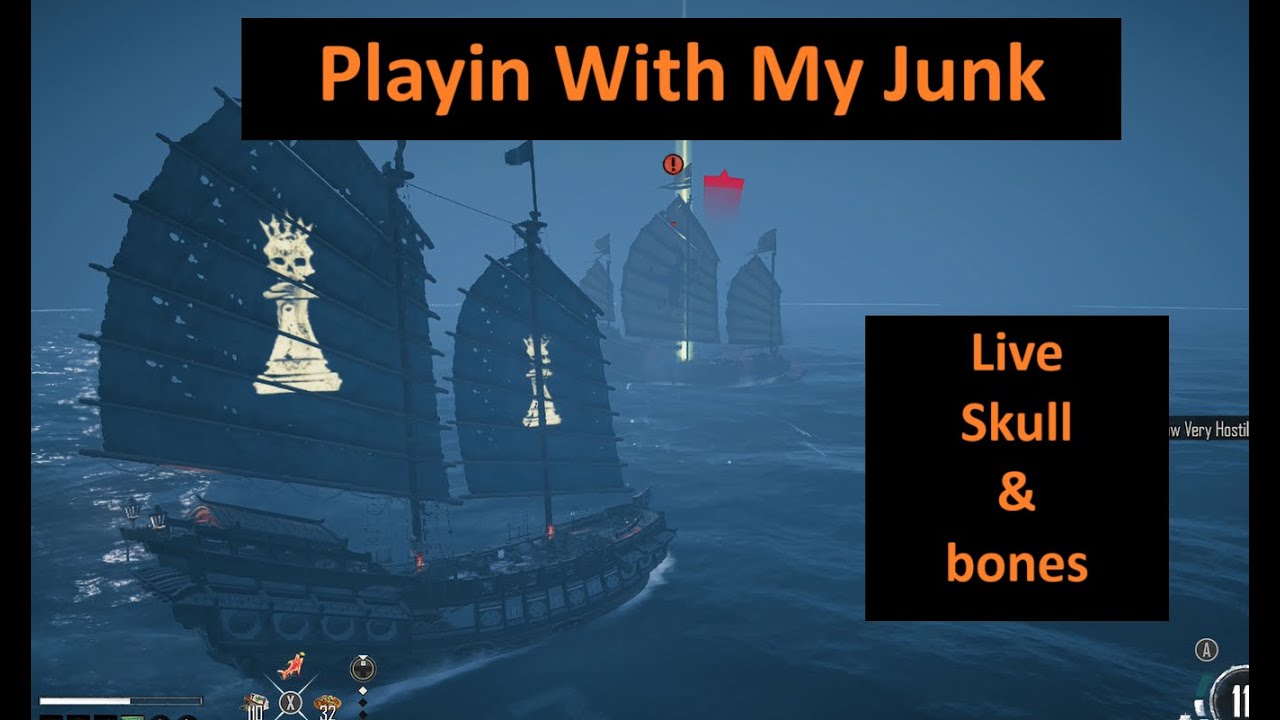 New Ship Battle Junk - Skull & Bones - Live with Phoenix Six1 - YouTube